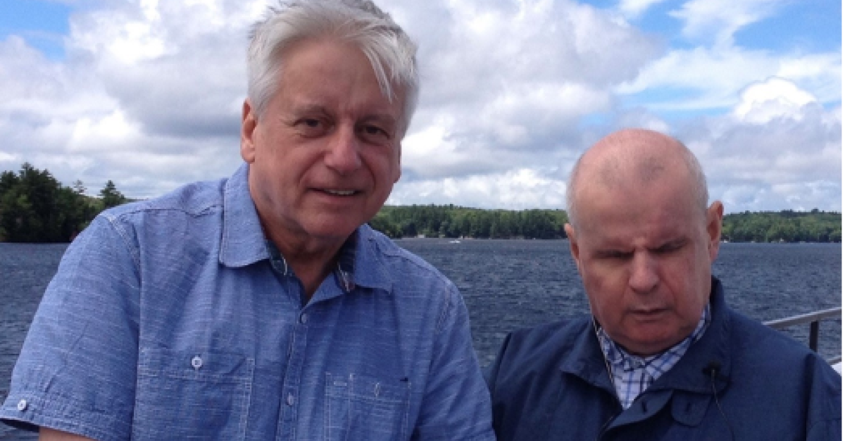 Robert et David Froom : Renouer des relations au Centre Lake Joseph d ...